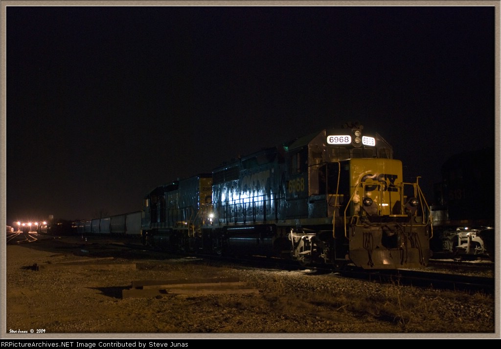 Sitting in the engine spur